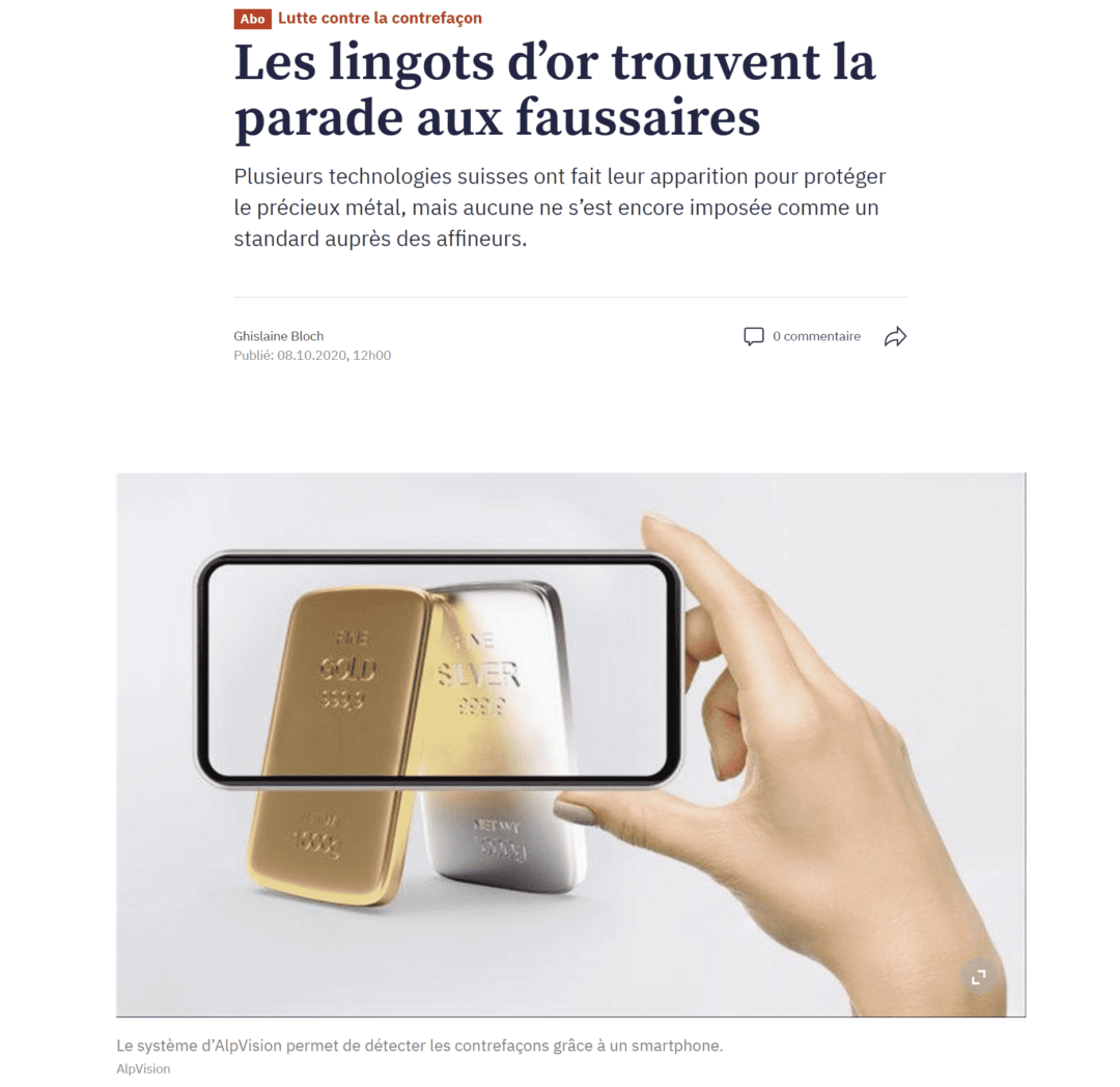 In The Media - What do the media say about AlpVision