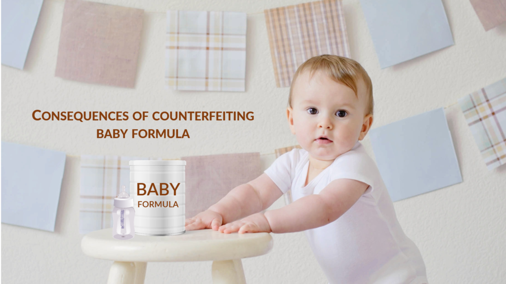 Can anti-counterfeit technologies spot fake baby formula?