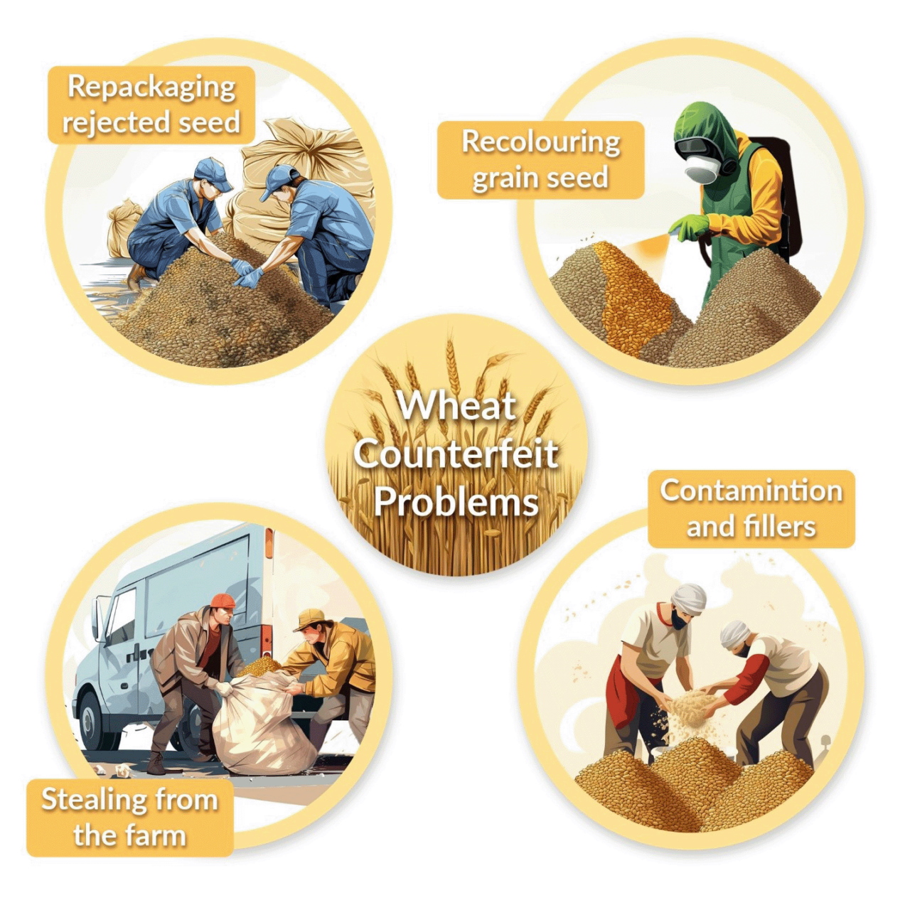 Combating Counterfeit Seeds: Empowering Farmers