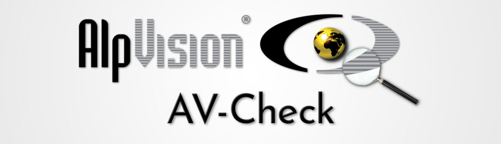 AlpVision Launches AV-Check